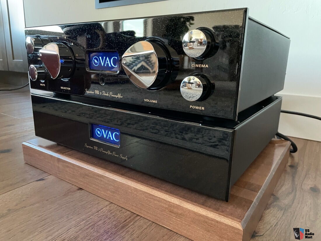 Valve Amplification Corporation (VAC) Signature Mk IIa SE Line Stage ...