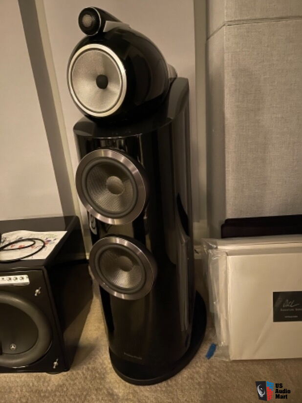 Bowers and Wilkins 802D3 Piano Black For Sale - Canuck Audio Mart