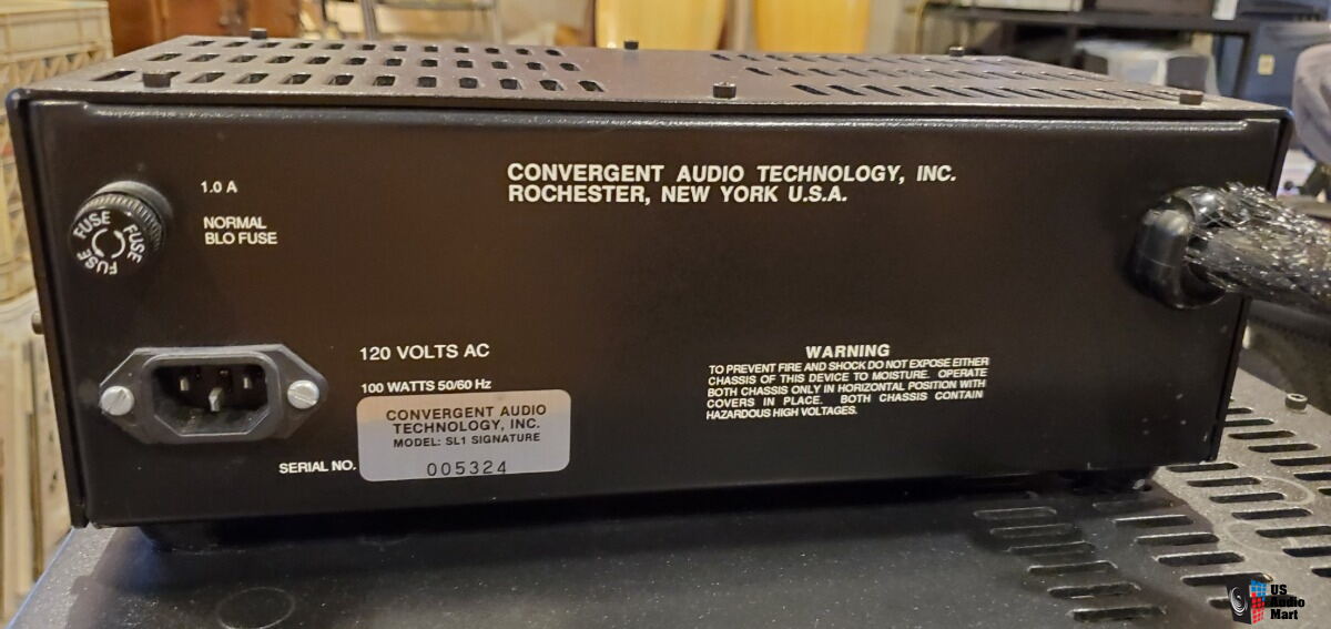 Convergent Audio Technology SL1 Signature pre amp (CAT) Photo #3538855 ...