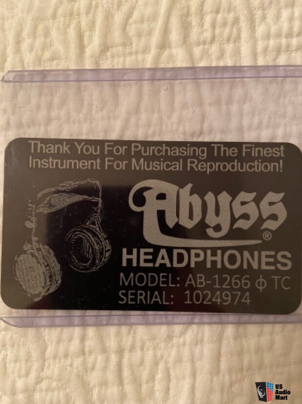 Abyss 1266 Phi TC For Sale - US Audio Mart