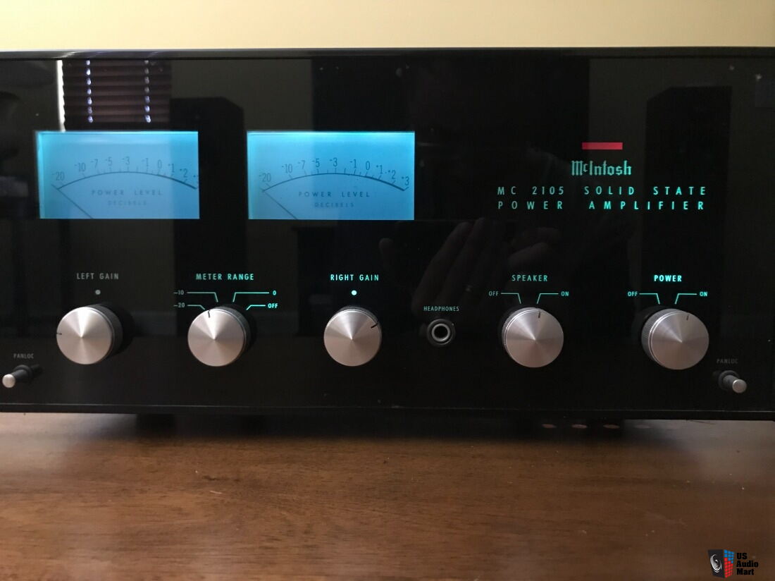 Recapped and Reconditioned! McIntosh MC2105 Power Amplifier For Sale ...
