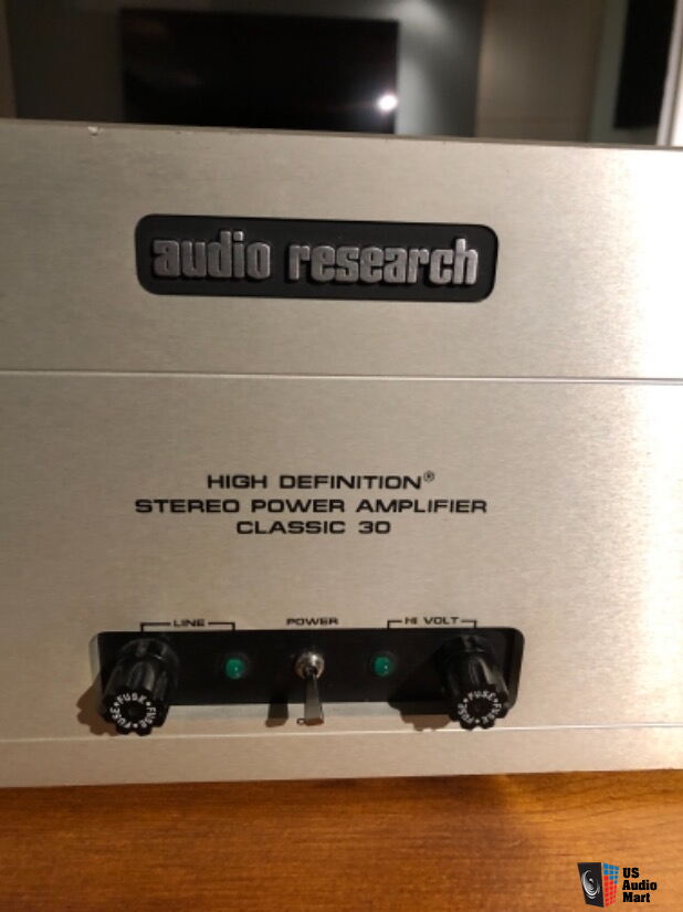 Audio Research Classic 30 Tube Amplifier Photo #3551217 - US Audio Mart