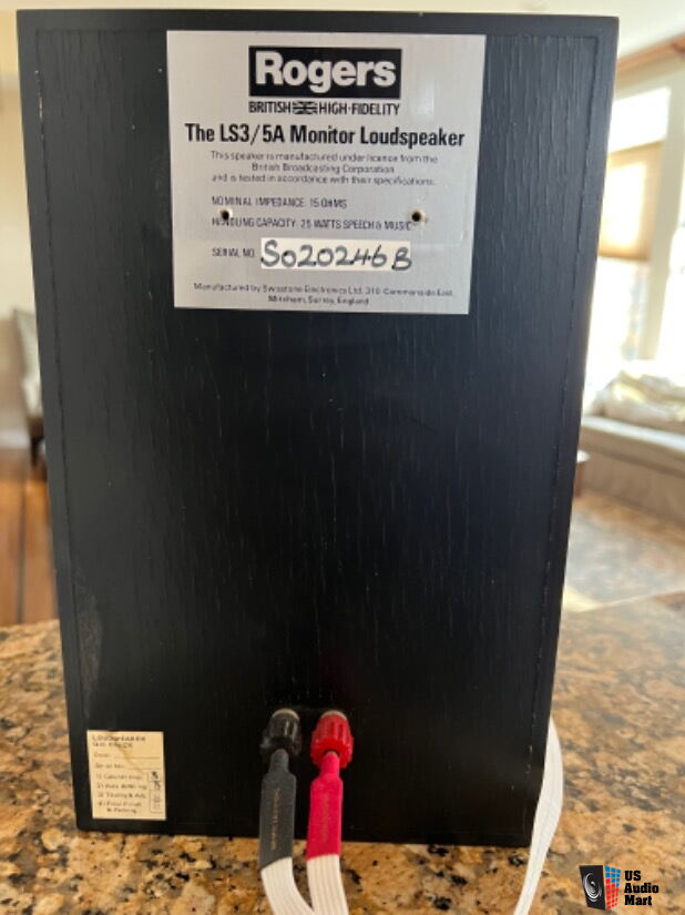 Original Rogers LS3/5a Photo #3551305 - UK Audio Mart