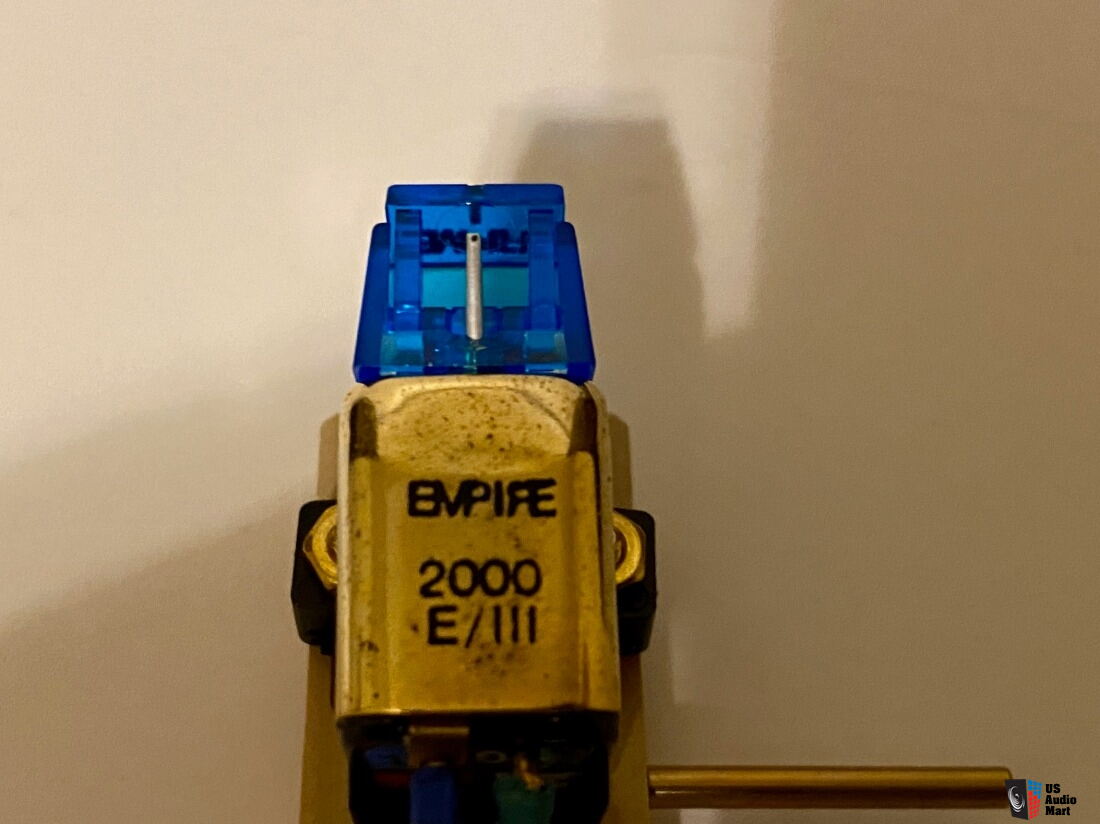 Empire 2000E/III Cartridge & NOS Genuine 2000E/II Stylus / Soundsmith ...