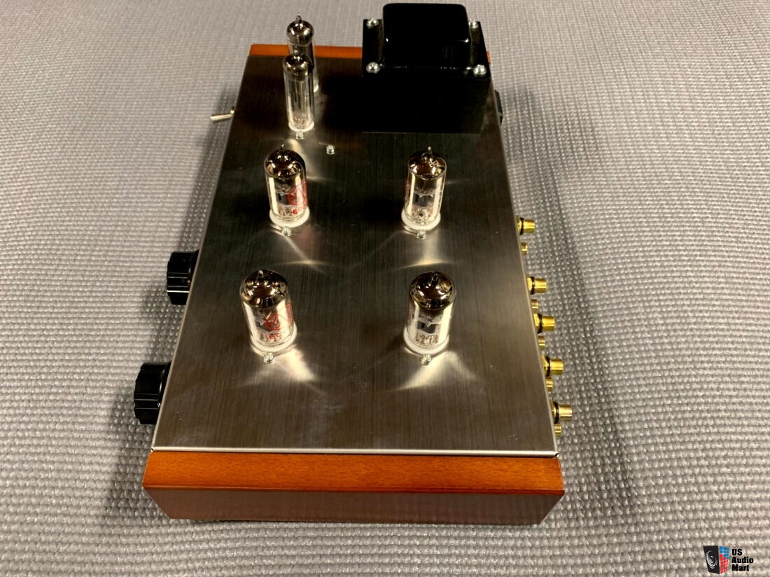 Nobsound 12AX7 (ECC83) 12AU7 (ECC82) Vacuum Tube Preamp HiFi ...
