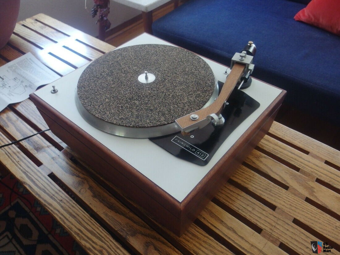 RARE - Fairchild 412 turntable with Grado arm and cartridge Photo ...