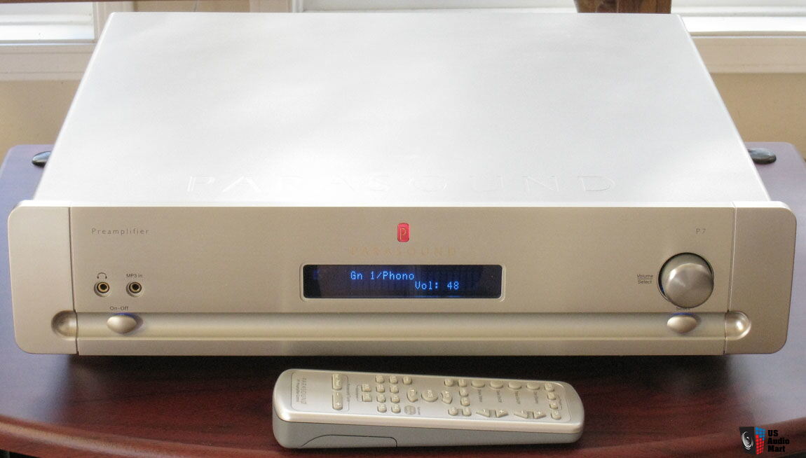 Parasound P7 7.1 channel preamp with phono Photo #3557591 - US Audio Mart