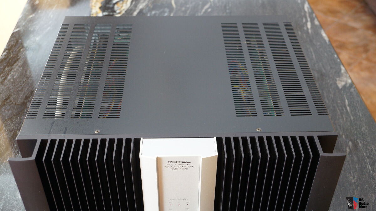 Rotel RMB 1075 5-Channel Power Amp Amplifier 120 wpc x5 / 8 ohms Photo ...