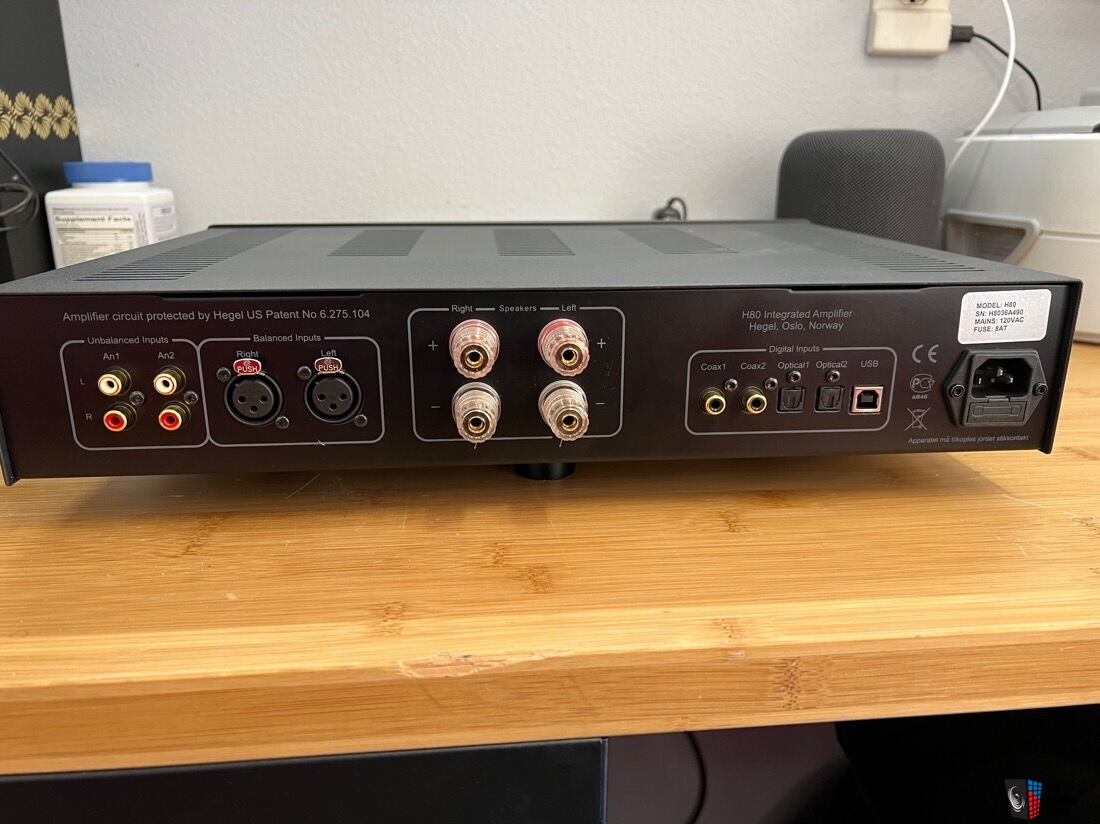 Hegel H80 Integrated Photo #3558094 - US Audio Mart