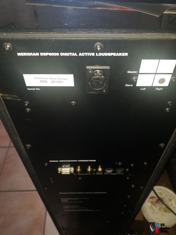 meridian DSP 6000 bass units (missing Mid range & Tweeter) For Sale ...