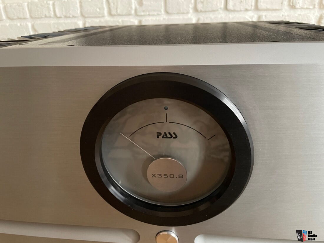 Pass Labs X350.8 Stereo Power Amplifier - under warranty Photo #3560379 ...