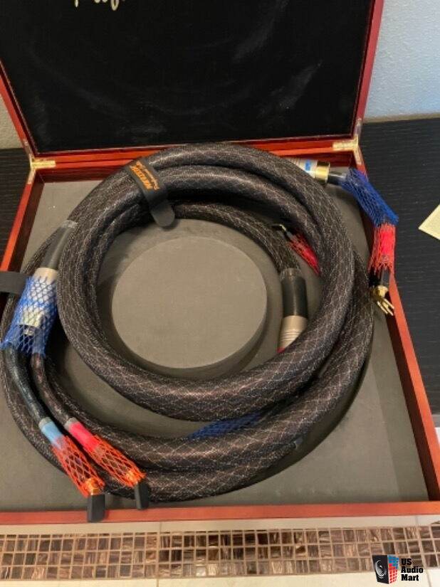 Neotech NES-1002 Speaker Cables 2.5-meter Pair Spades Ends UPOCC Silver ...