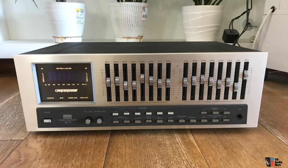 Sansui Se 9 | Sansui SE-9 Stereo Graphic EQ, Spectrum Analyzer, – GCZNU