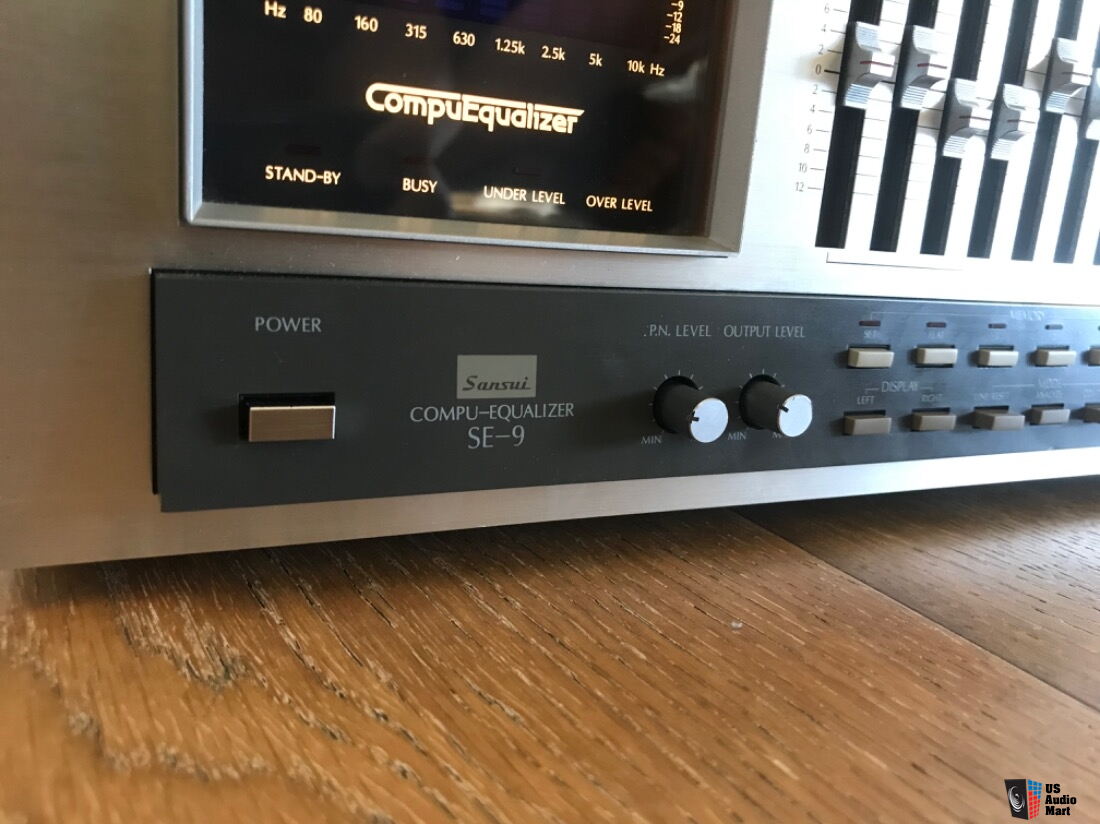 Sansui SE-9 Compu-Equalizer, Stereo Graphic Equalizer. Good Working ...