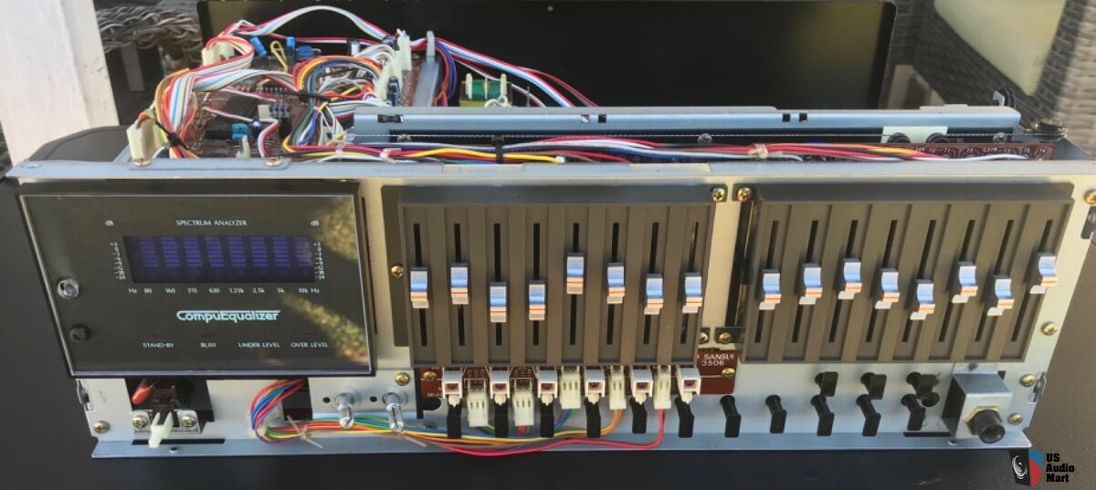 Sansui SE-9 Compu-Equalizer, Stereo Graphic Equalizer. Good Working ...