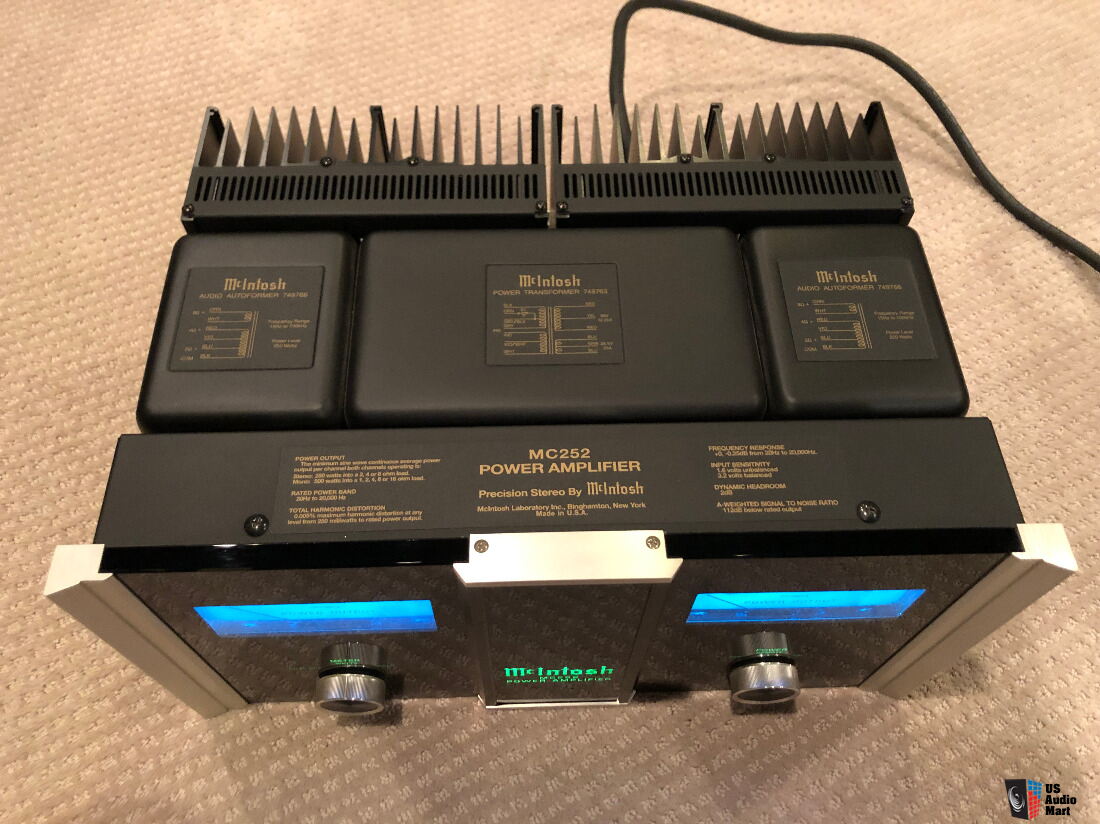 McIntosh MC252 Power Amplifier MC-252 Photo #3566776 - US Audio Mart
