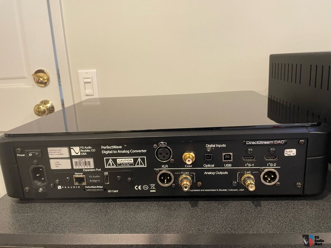 PS Audio Direct Stream DAC INCLUDES BRIDGE II Network Card in Black ...