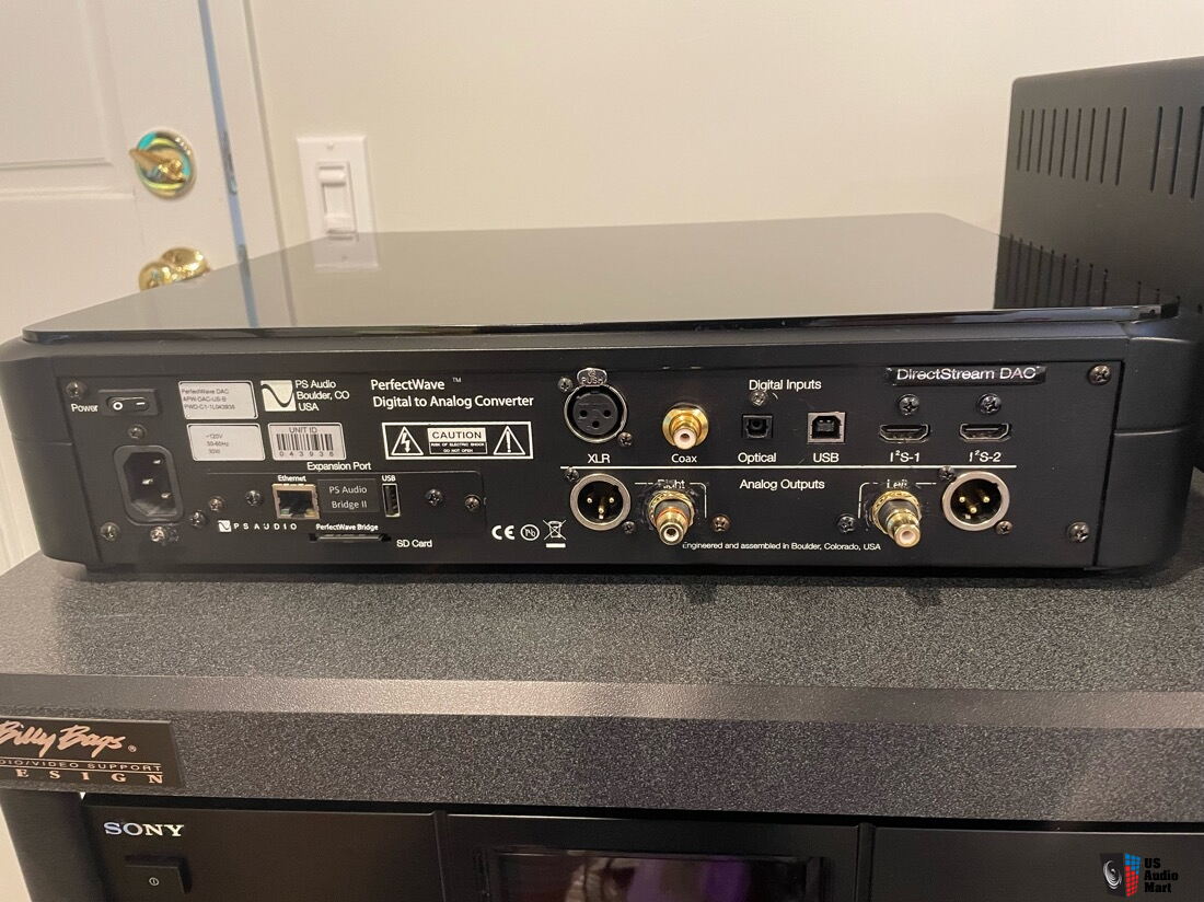 PS Audio Direct Stream DAC INCLUDES BRIDGE II Network Card in Black ...