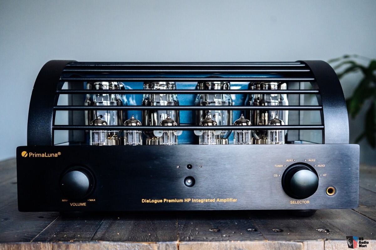 PrimaLuna DiaLogue Premium HP Integrated Stereo Amp and Headphone Amp ...