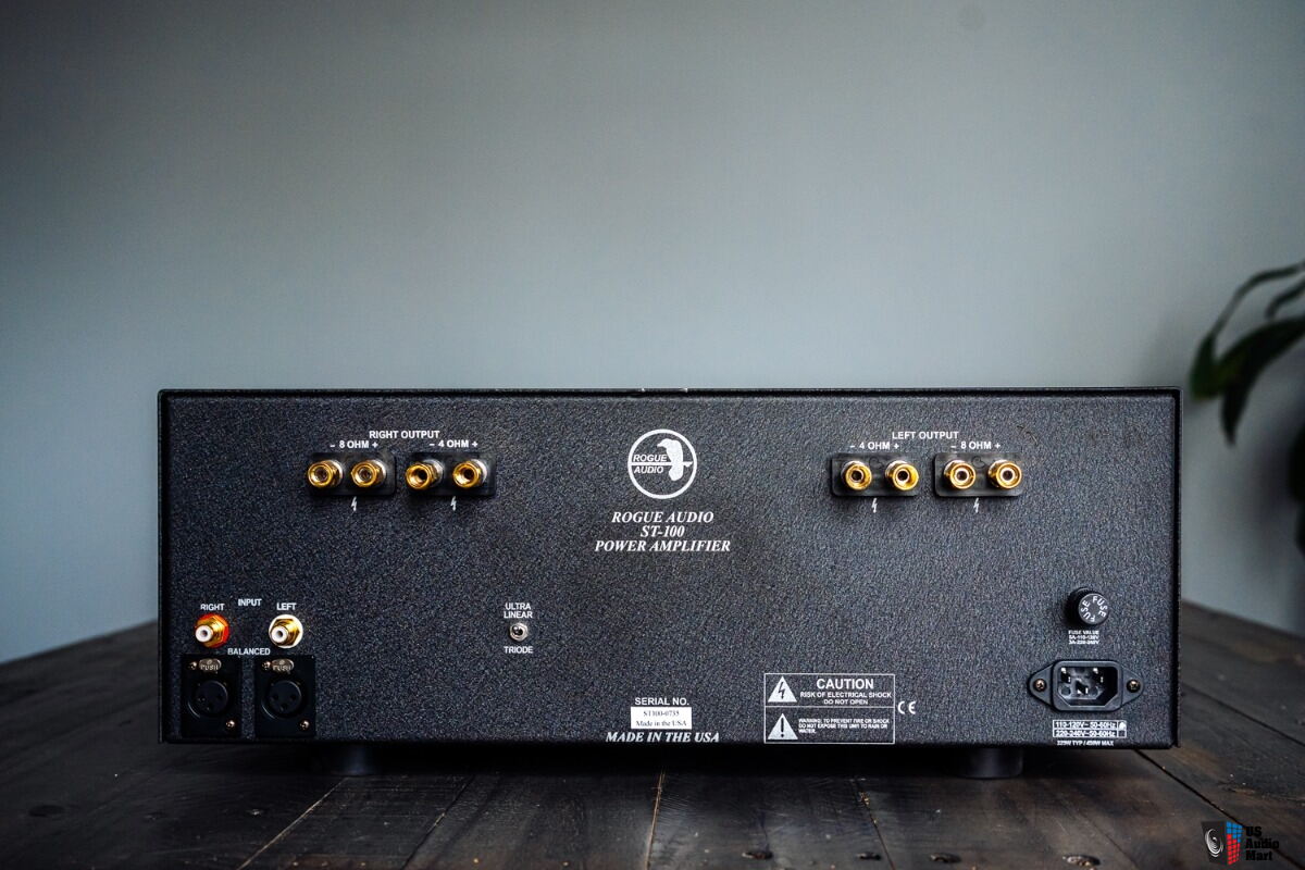 Rogue Audio Stereo 100 Tube Amplifier Photo #3571077 - US Audio Mart