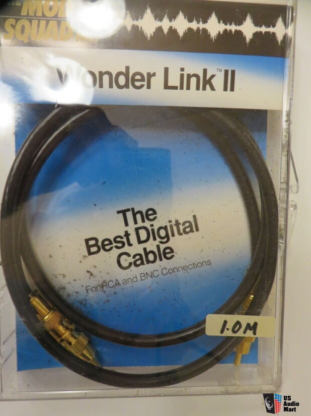 Mod Squad Wonder Link II Digital Cable - 1.0M -RCA & BNC Terminations ...