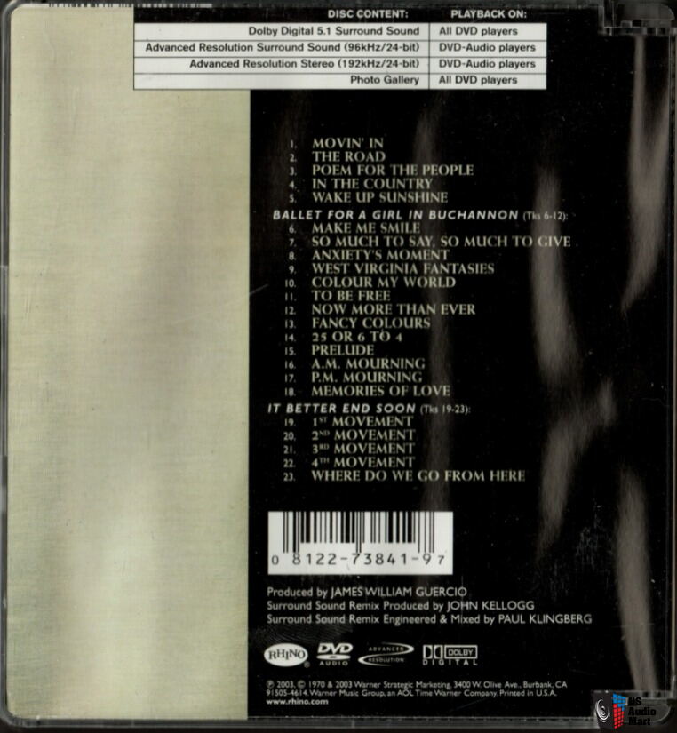Chicago II Multi-channel DVD-A Photo #3572832 - US Audio Mart