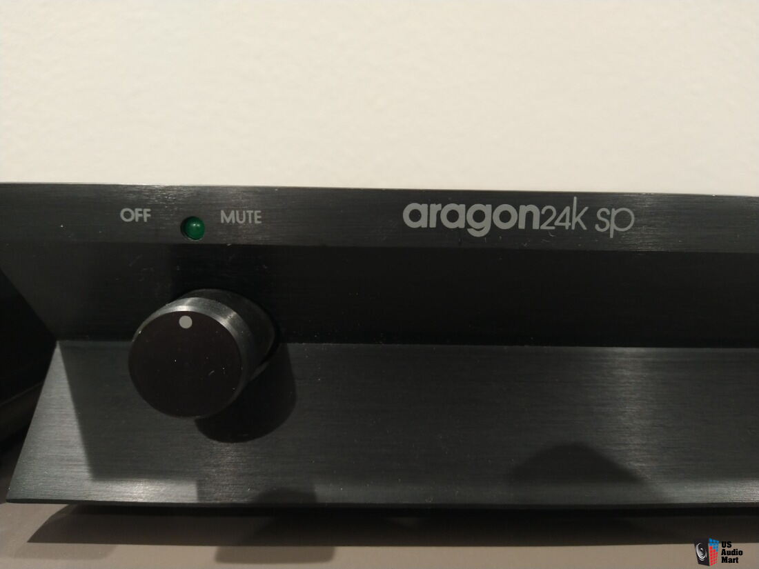 Aragon 24K SP Stereo Preamp Preamplifier Pre-amplifier w/ External ...
