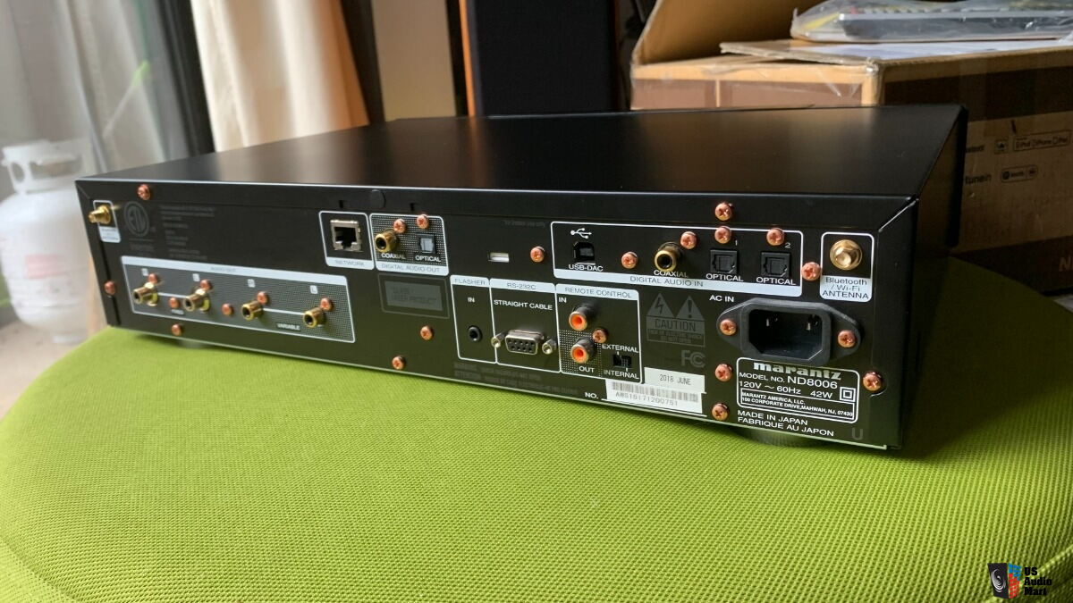 Marantz ND-8006 Network Player-CD Player, DAC and Preamplifier ...