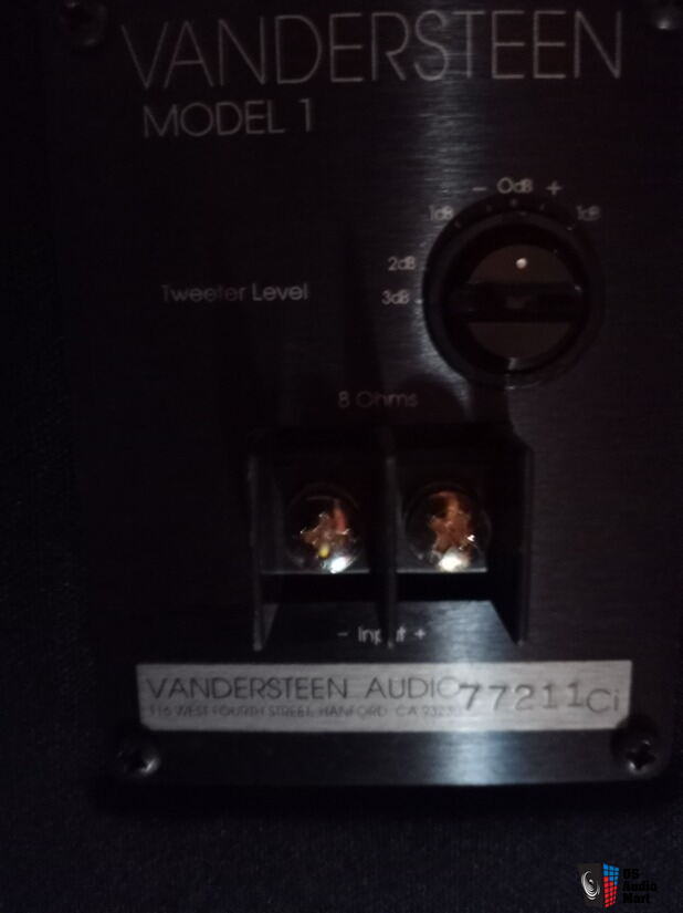 Vandersteen 1Ci speakers *Like-New Mint Condition Photo #3575837 - US ...