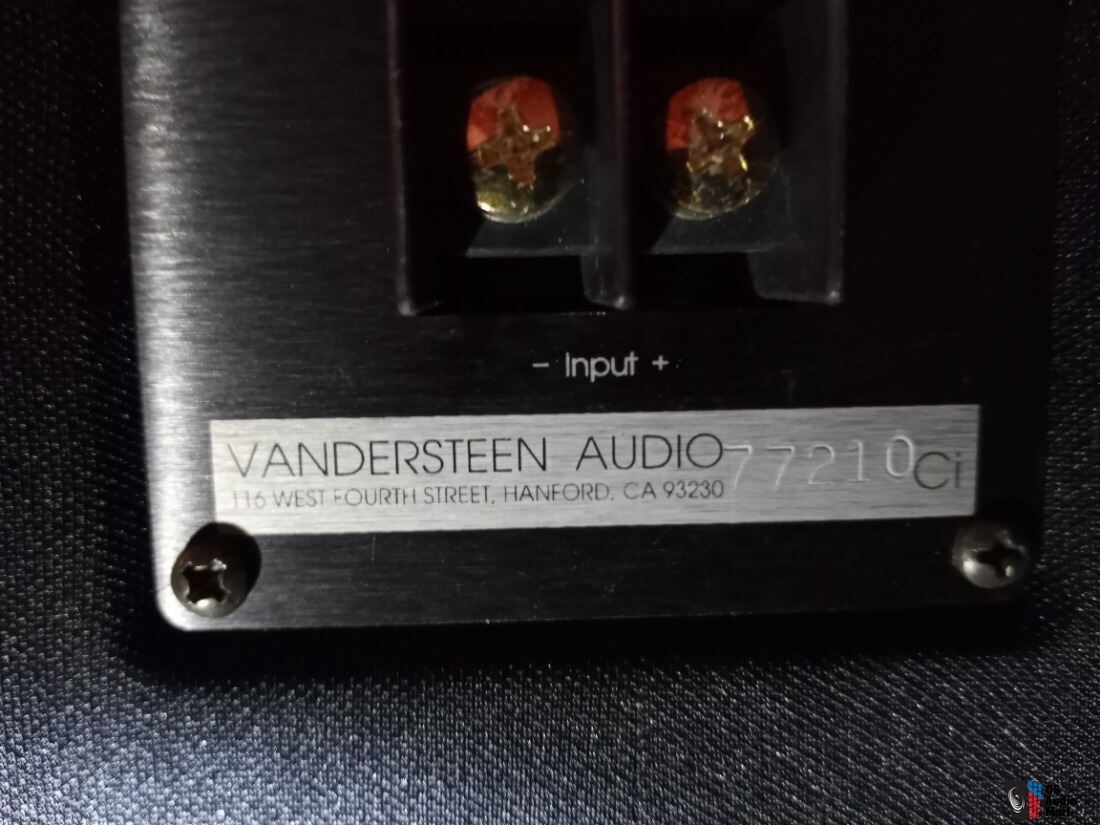 Vandersteen 1Ci speakers *Like-New Mint Condition Photo #3575842 - US ...