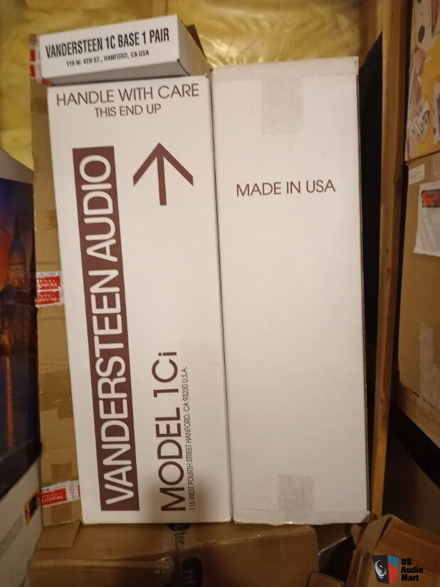 Vandersteen 1Ci speakers *Like-New Mint Condition Photo #3575929 - US ...