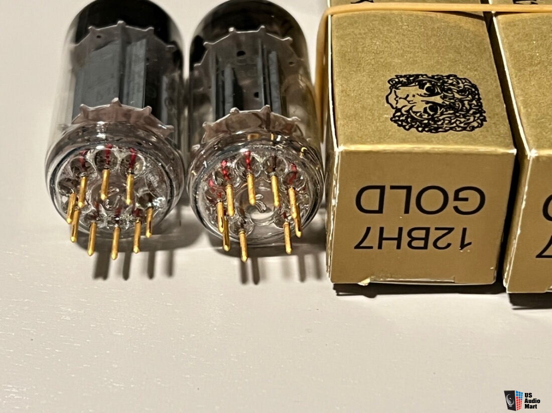 Electro-Harmonix 12BH7 Gold matched pair Photo #3577860 - US Audio Mart
