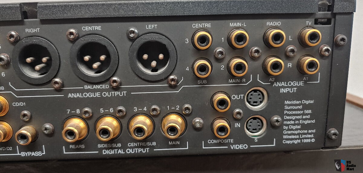 Meridian 568.2mm Surround Processor Photo #3579526 - US Audio Mart