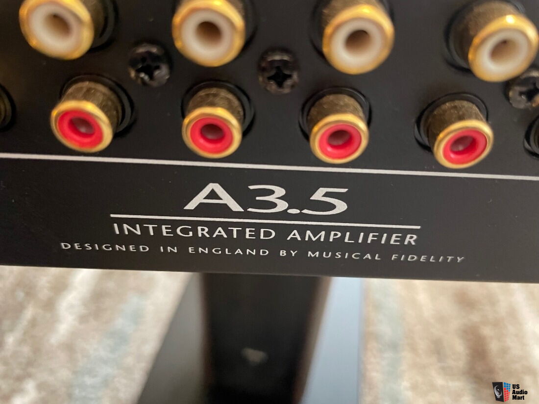 Musical Fidelity A3.5 Solid State Integrated Amplifier with 150 watts ...