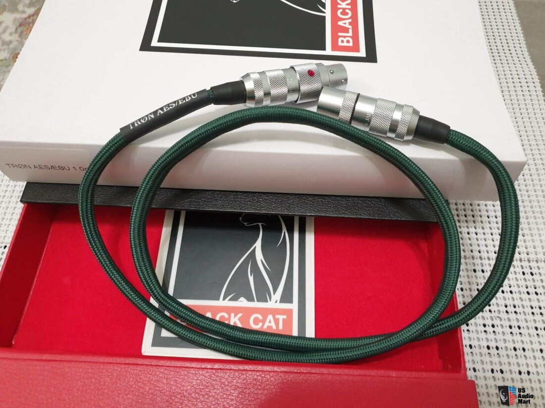One (1) pcs of Black Cat Digital cables TRON AES/EBU Photo #3585228 ...