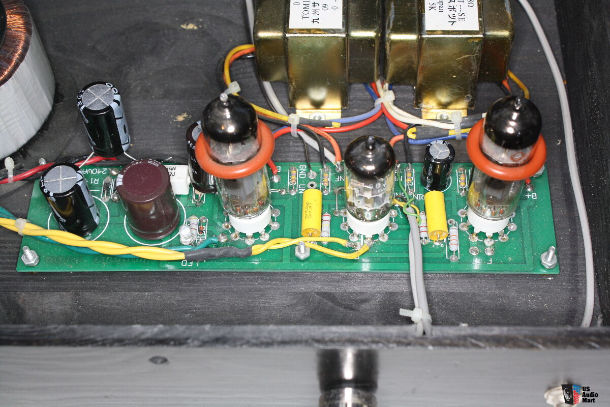 David Yee Custom Hand Built tube amp with volume control. With Amperex ...