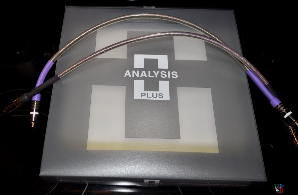 Analysis Plus Silver Oval 0.5 Meter RCA Interconnects For Sale - US ...