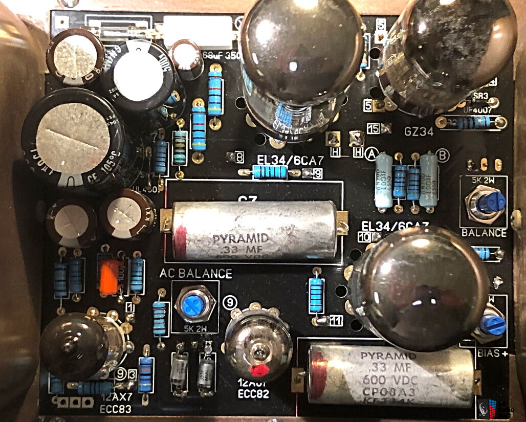 Pair of Refurbished ACROSOUND UL II amplifiers w/Brice Hamon Boards ...