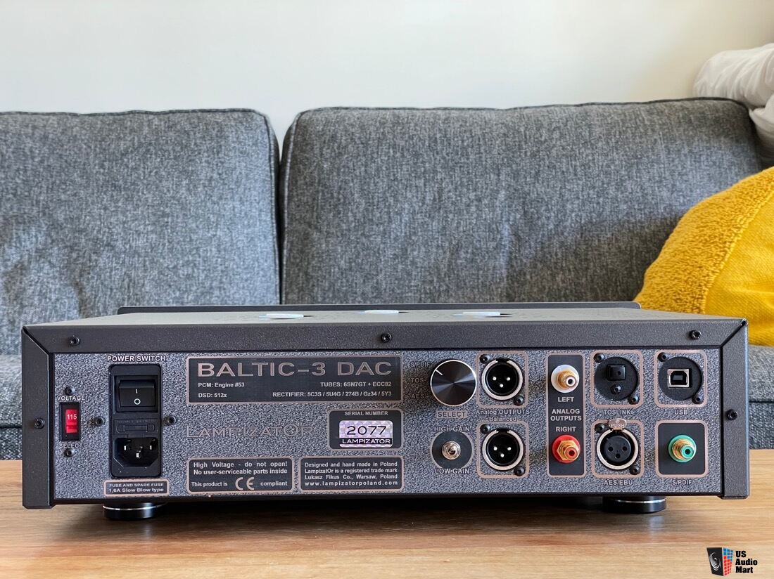 ZERO WAIT 3.5 Month Old Lampizator Baltic 3 DAC Warranty until 2026 ...