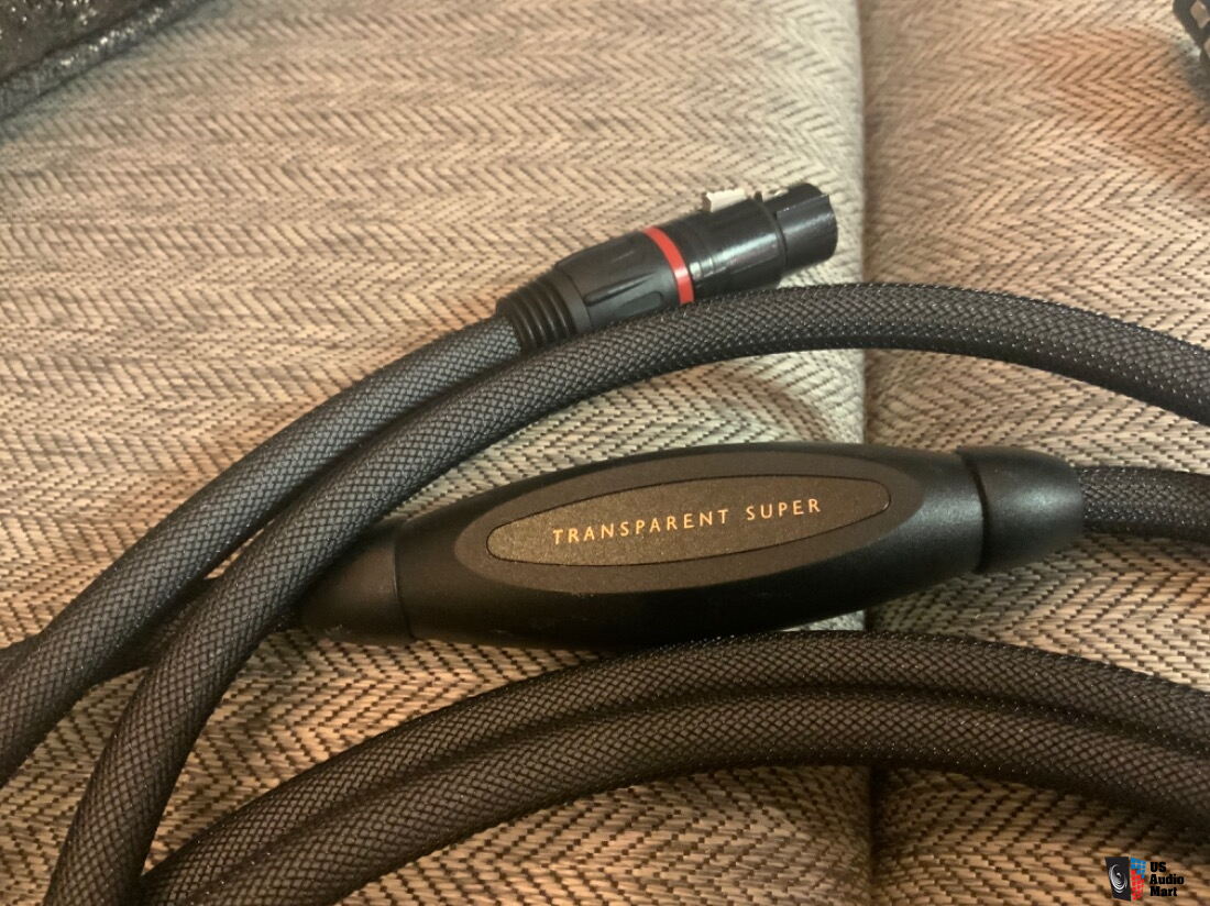 Transparent Super XLR Interconnects 82 For Sale - US Audio Mart