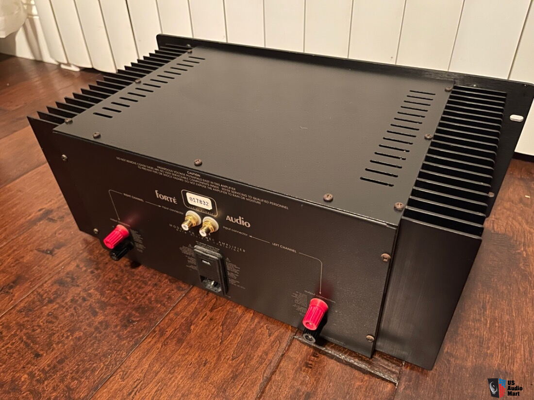 Forte Audio 1a Power Amplifier Class A Nelson Pass Rotel Sunfire Classe ...