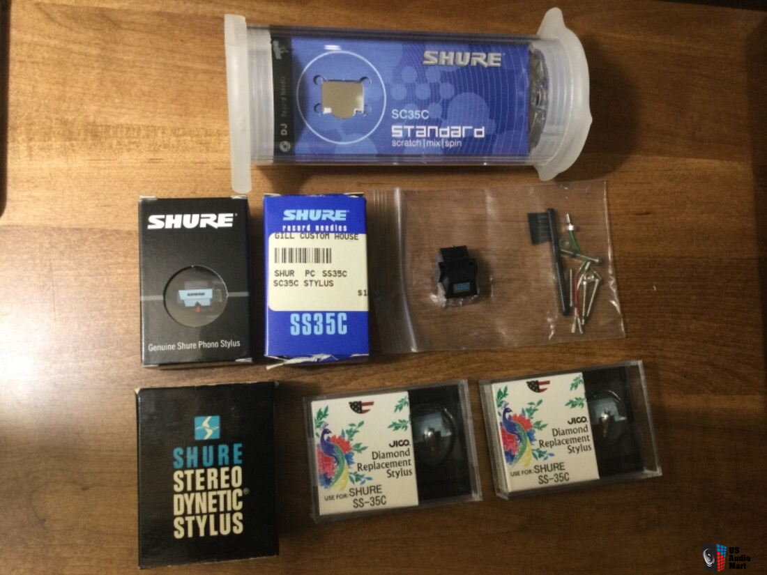 Shure SC35C with NOS Shure and Jico styluses For Sale - US Audio Mart
