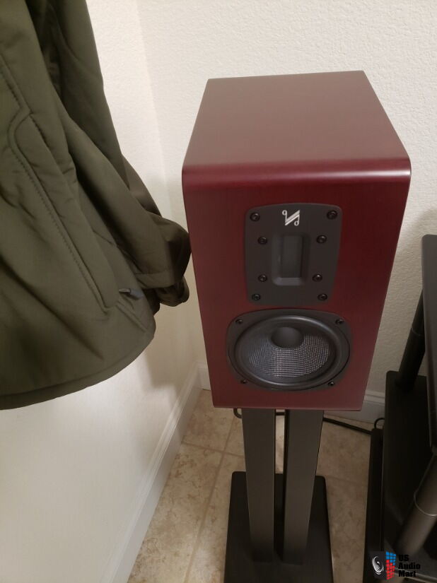 Quad s2 bookshelf speakers Sapele Mahogony Photo #3605907 - US Audio Mart