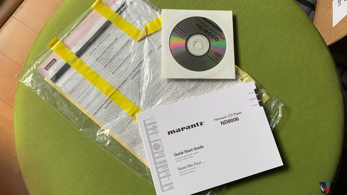 Marantz ND-8006 Network Player-CD Player, DAC and Preamplifier ...