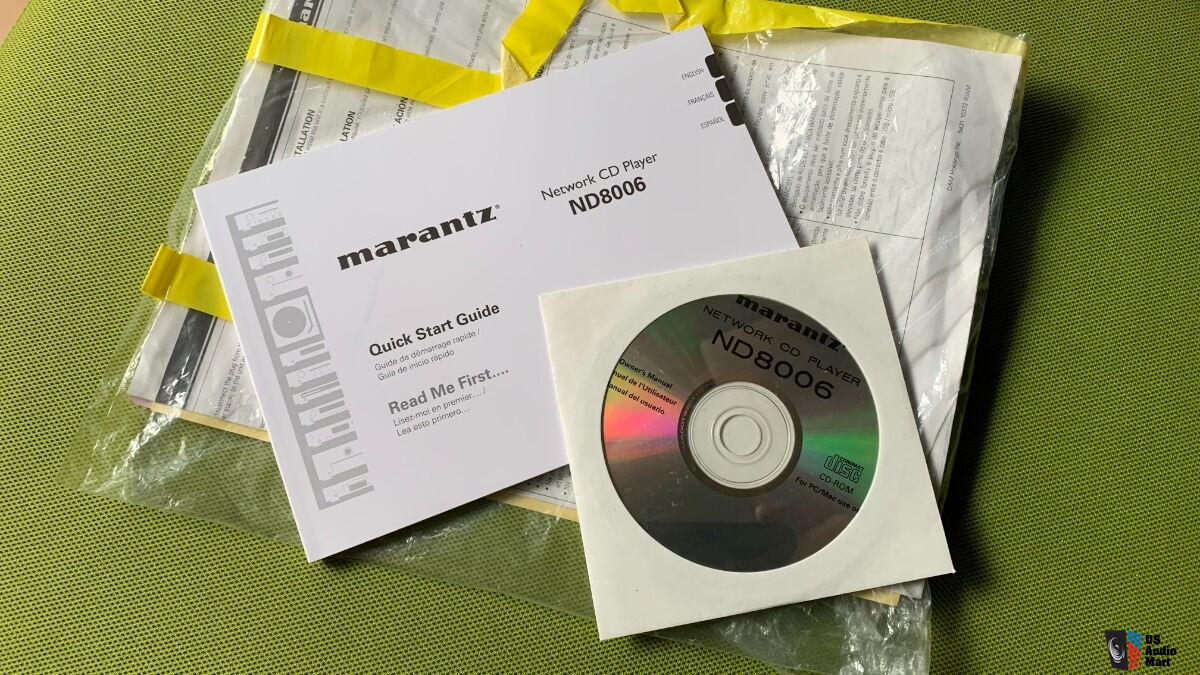 Marantz ND-8006 Network Player-CD Player, DAC and Preamplifier ...