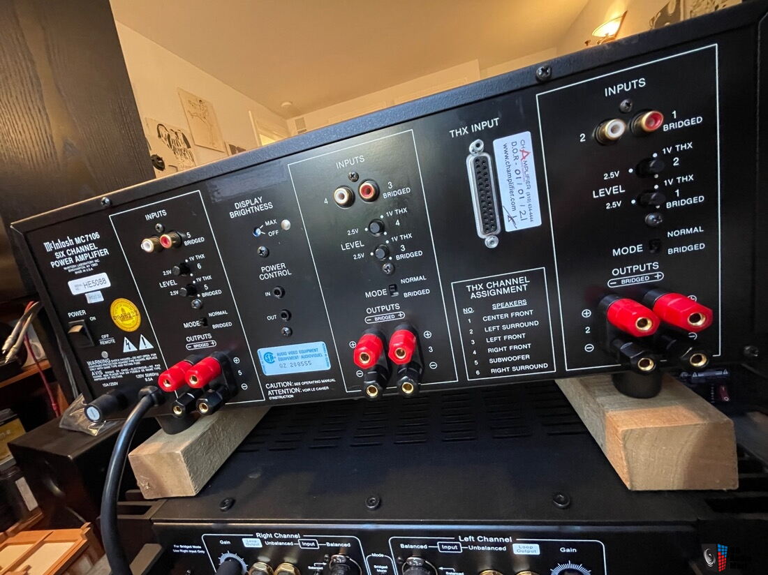 McIntosh MC7106 6 Channel Power Amplifier Photo #3612052 - US Audio Mart