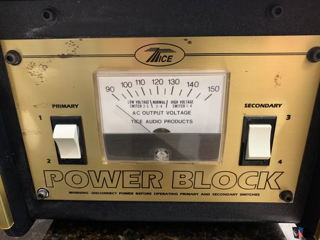 TICE Power Block $3500 new... 55lbs of AC conditioner Photo #3615113 ...