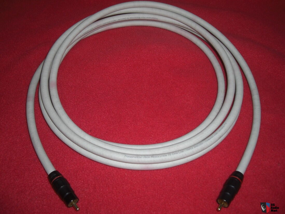 Transparent Audio High Resolution Digital Link 75 OHM Coaxial Digital ...