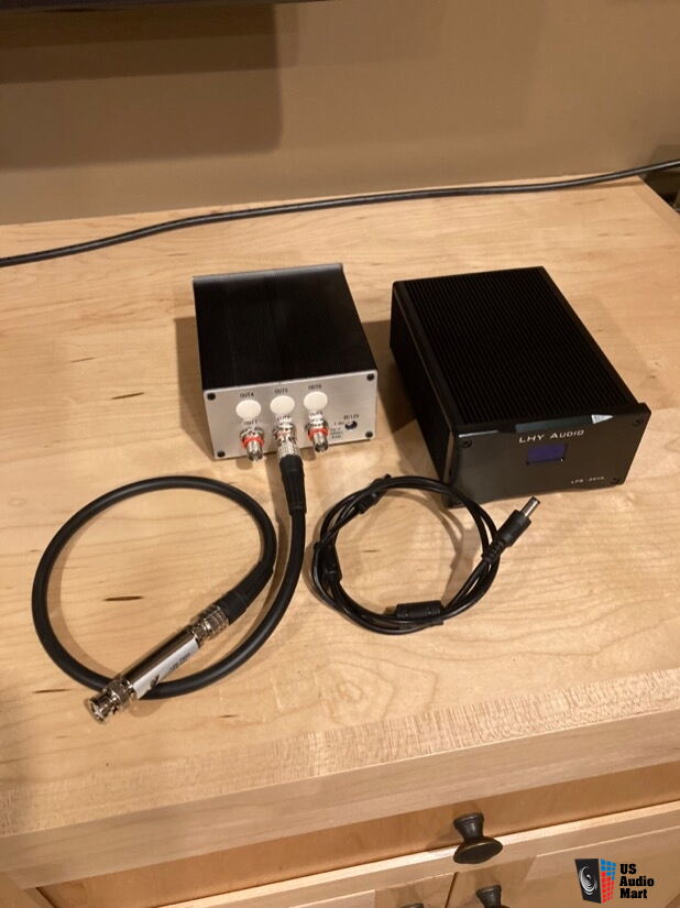 CRZ 10MHz master clock, Jay's Audio power supply, cables, and filter ...