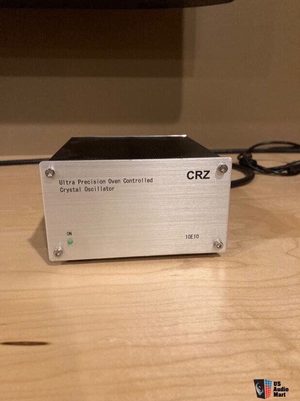 CRZ 10MHz master clock, Jay's Audio power supply, cables, and filter ...